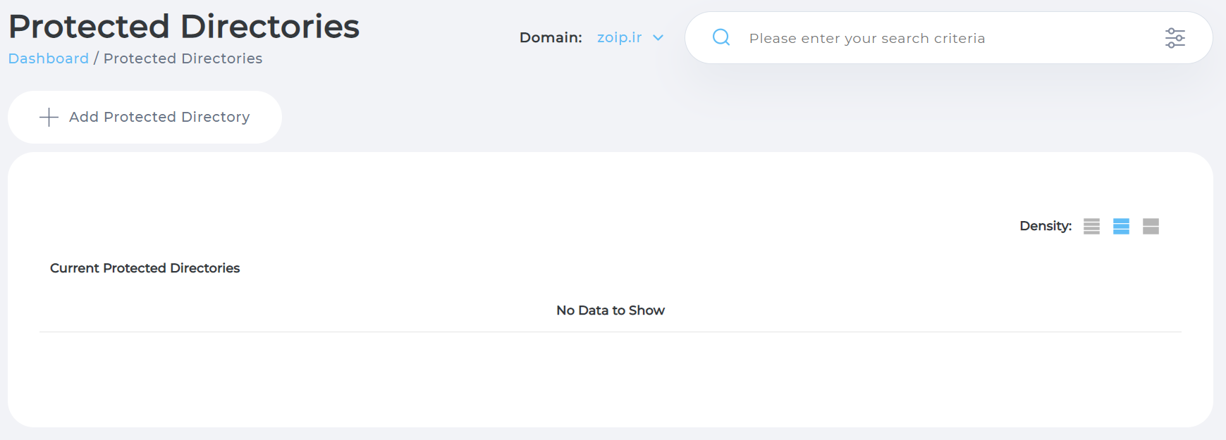 رمز گذاری پوشه‌ها با password protected directories » زویپ سرور