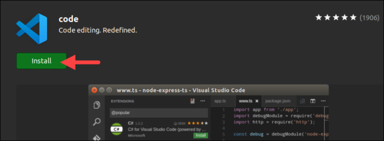 راهنمای گام به گام نصب Visual Studio Code در اوبونتو » زویپ سرور