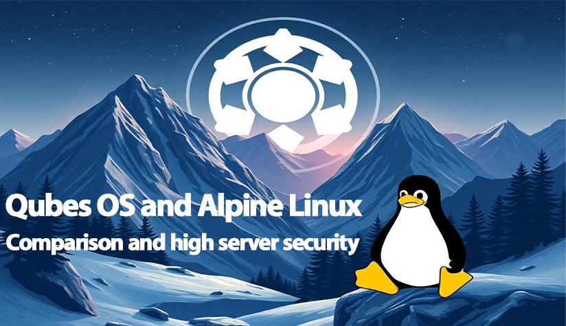 مقایسه Qubes OS و Alpine Linux برای امنیت بالای سرورها » زویپ سرور