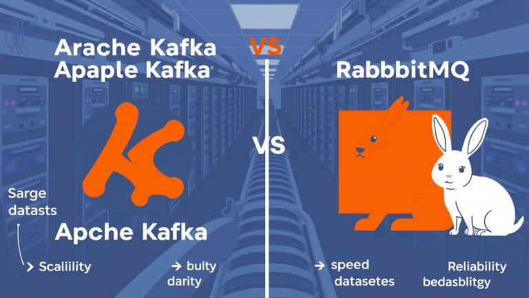 Apache Kafka vs RabbitMQ؛ کدام برای مدیریت داده‌ های حجیم بهتر است؟ » زویپ سرور